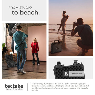 Hard Shell Camera Case - foam inserts, waterproof, temperature ...