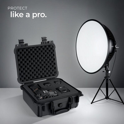 Hard Shell Camera Case - foam inserts, waterproof, temperature ...