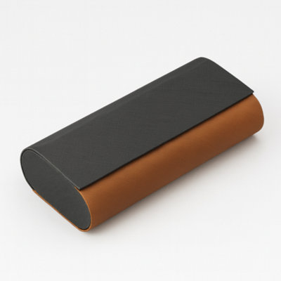 Hard Shell Double Glasses Case - Protection Eyeglasses Box for 2 Pairs ...