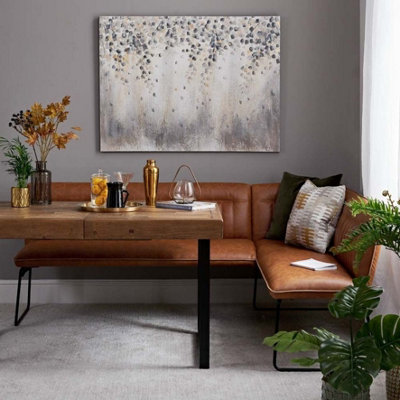 Hardy Corner Bench Left Hand Facing - Tan