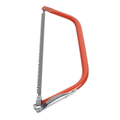Hardys 24 Bow Saw Stainless Steel Deep Toothed Blade Simple Blade Change System Ideal for Cutting and Pruning Trees 530mm