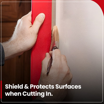 Hardys 24" Stainless Steel Paint Shield, Straight Edge Painters Tool ...