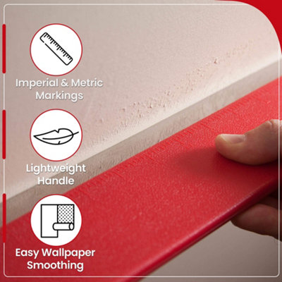 Hardys 24" Stainless Steel Paint Shield, Straight Edge Painters Tool ...