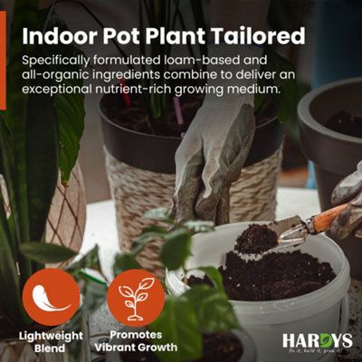 Hardys 25L Mature Plant Compost - John Innes No. 3 Final Potting ...