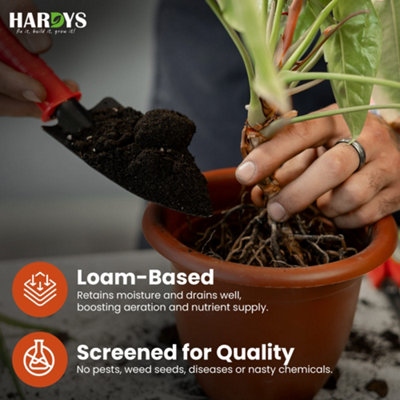 Hardys 25L Mature Plant Compost - John Innes No. 3 Final Potting ...