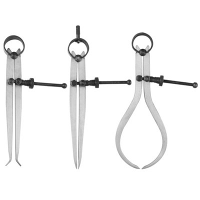 Hardys 3 Piece Spring Calliper Set - Internal, External, Divider ...