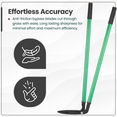 Hardys 36" Long Handled Garden Shears - 1.3kg Lawn Edging Border ...