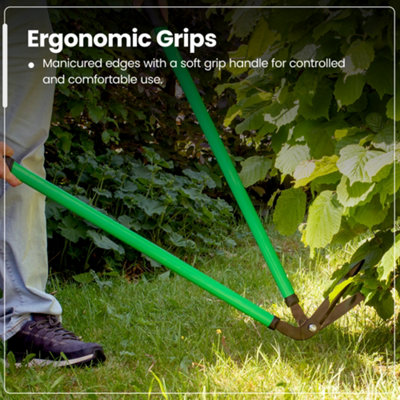Hardys 36" Long Handled Garden Shears - 1.3kg Lawn Edging Border ...