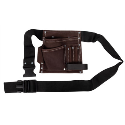 Hardys 5-Pocket Multi-Tool Belt - Adjustable, Hammer Loop, Quick ...