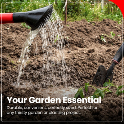 Hardys 6L Watering Can - Detachable Rose Head Sprinkler, Long Stem ...