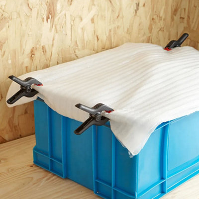 Hardys 6x Small Sping Loaded Plastic Clamps Clips Holder Model Craft ...