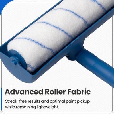 Hardys 9" Paint Roller - Medium Pile Microfibre Sleeve, Adjustable Head ...