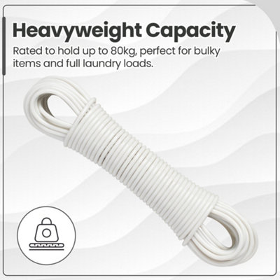 Hardys Clothes Washing Line - PVC Coated with Steel Core, Outdoor ...