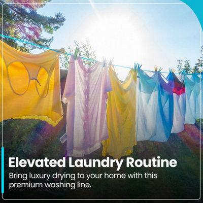 Hardys Clothes Washing Line - PVC Coated with Steel Core, Outdoor ...