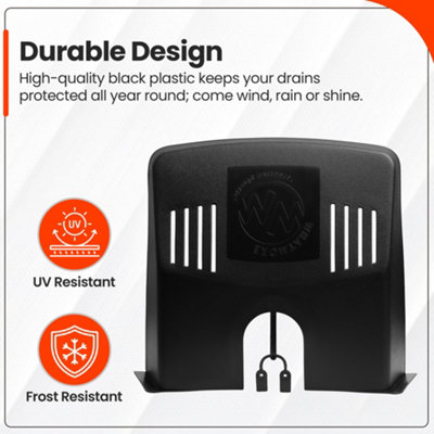 Hardys Drain Pipe Grid Cover - Garden Pipe & Gutter Blockage Shield ...