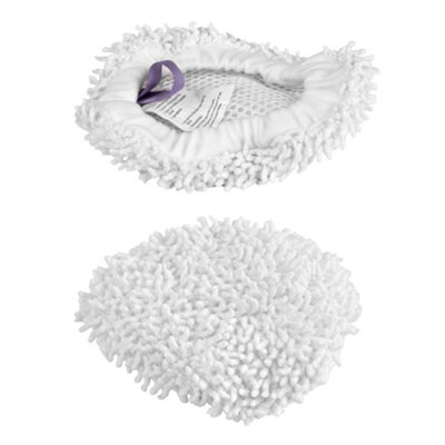 Hardys Handheld Steam Cleaner Head & 2x Microfibre Steam Mop Cloth ...