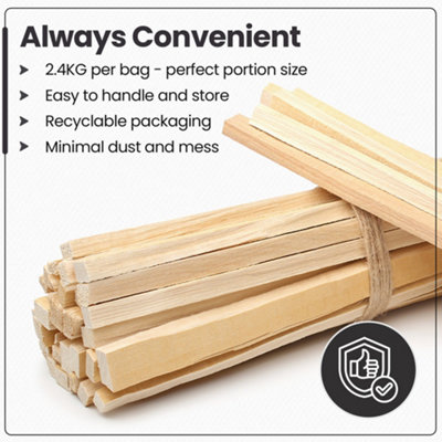 Hardys Kiln-dried Kindling - Extra-dry, Fast Lighting, Natural ...