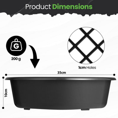 Hardys Large Plastic Garden Sieve - Gardening Riddle Stone and Soil ...