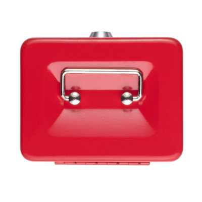 Hardys Metal Cash Box Money Bank Deposit Steel Tin Security Safe Petty ...