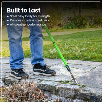 Hardys Patio Weed Remover - Extendable Groove Weeding Tool, for Patios ...