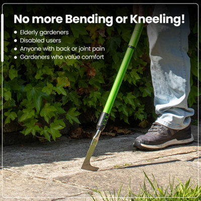 Hardys Patio Weed Remover - Extendable Groove Weeding Tool, for Patios ...