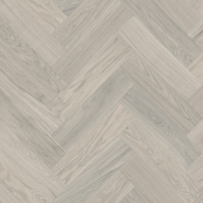 Harlemtex Hudson Mod Herringbone Effect Grey Slip Resistant Vinyl ...