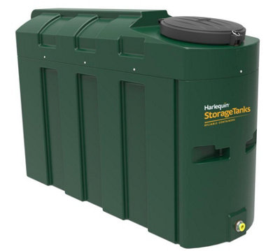 Harlequin 1000ITE Litre Bunded Oil Tank with Fitting Kit and Gauge
