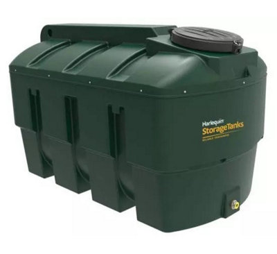 Harlequin 2000ITE Litre Bunded Oil Tank with Fitting Kit and Gauge