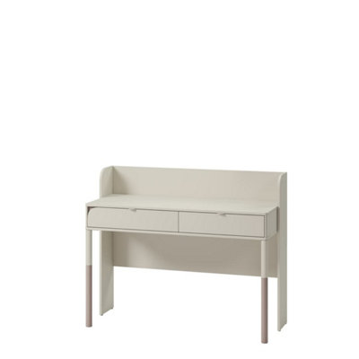 Harmony 03 Desk in Cashmere & Truffle - 1220mm x 970mm x 500mm ...