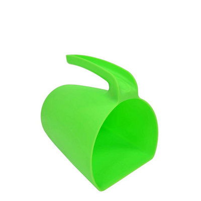 HAROLD MOORE HORSE FEED JUG SCOOP LIME GREEN (500ML)