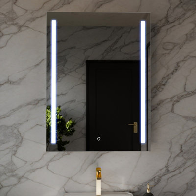 Harper & Harlow 600x800 Lynx LED Illuminated Bathroom Mirror