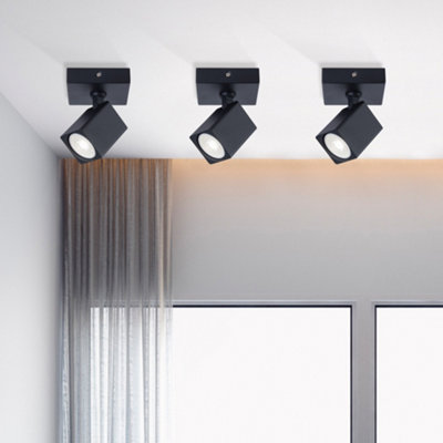 Harper Living 1 light Spot light, square shaped, Black