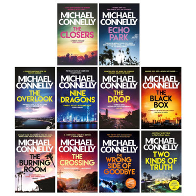 Harry Bosch Series (Book 11-20) by Michael Connelly 10 Books Collection ...