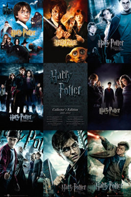 Harry Potter Collection 61 x 91.5cm Maxi Poster | DIY at B&Q