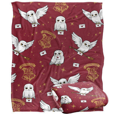 Harry Potter Letter Hedwig Blanket Multicoloured (One Size)