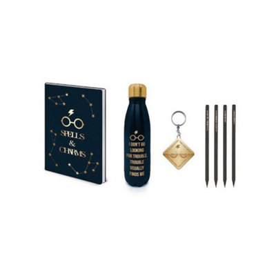 Harry Potter Trouble Finds Me Water Bottle Set (Pack Of 8 ...