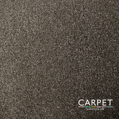 Harvest Twist Brown Action Back Carpet Sample 10cm x 10cm