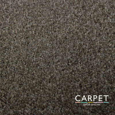 Harvest Twist Brown Action Back Carpet Sample 10cm x 10cm