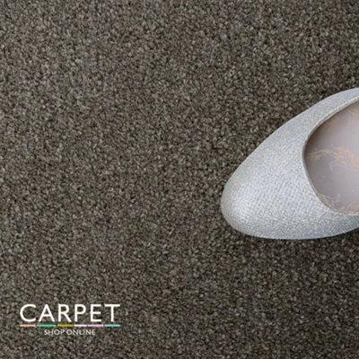 Harvest Twist Brown Action Back Carpet Sample 10cm x 10cm