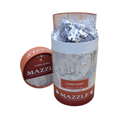 Harvey Cairn Gorm Mazzle Map Jigsaw Puzzle 1000pcs