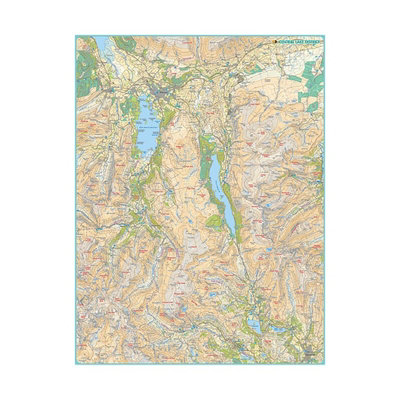 Harvey Lake District Mazzle Map Jigsaw Puzzle 1000pcs