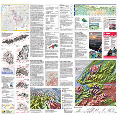 Harvey Maps British Mountain Map - Ben Nevis & Glen Coe