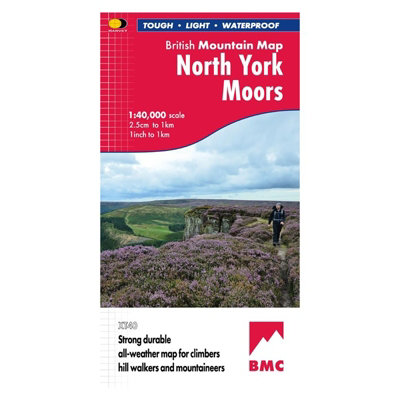 Harvey Maps British Mountain Map - North York Moors