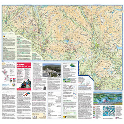 HARVEY MAPS BRITISH MOUNTAIN MAP - YORKSHIRE DALES