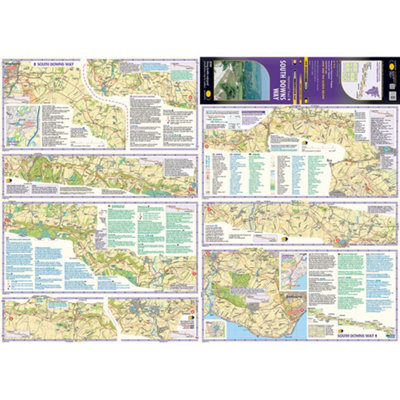 Harvey Maps Trail Map XT40 - South Downs Way