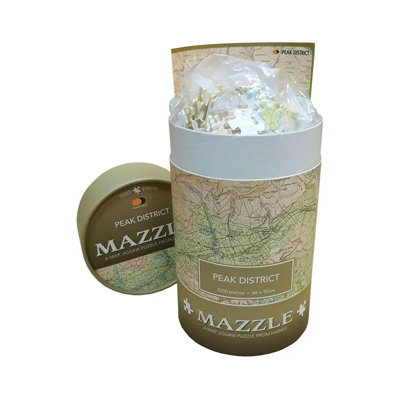 Harvey Peak District Mazzle Map Jigsaw Puzzle 1000pcs