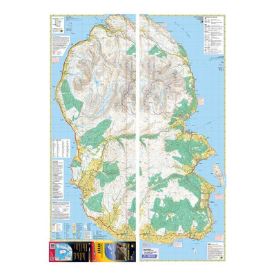 Harvey Ultramap Pocket Size Map Arran Coastal Way XT40