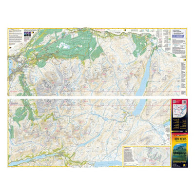 Harvey Ultramap Pocket Size Map Ben Nevis XT40