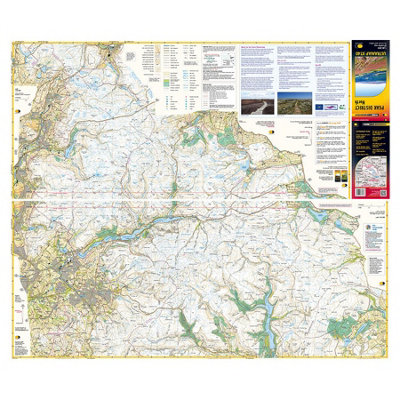 Harvey Ultramap Pocket Size Map Peak District North XT40