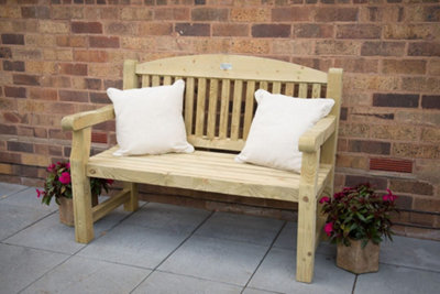 Harvington Wooden Garden 4ft Bench
